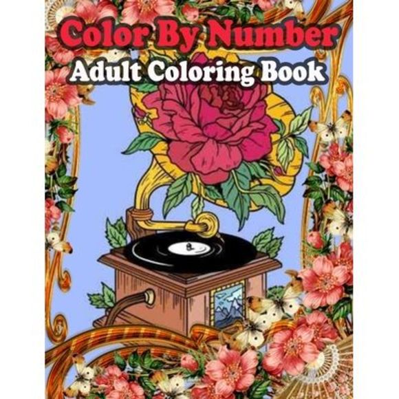 Coloring Press House | Other | Color By Number Adult Coloring Book ...
